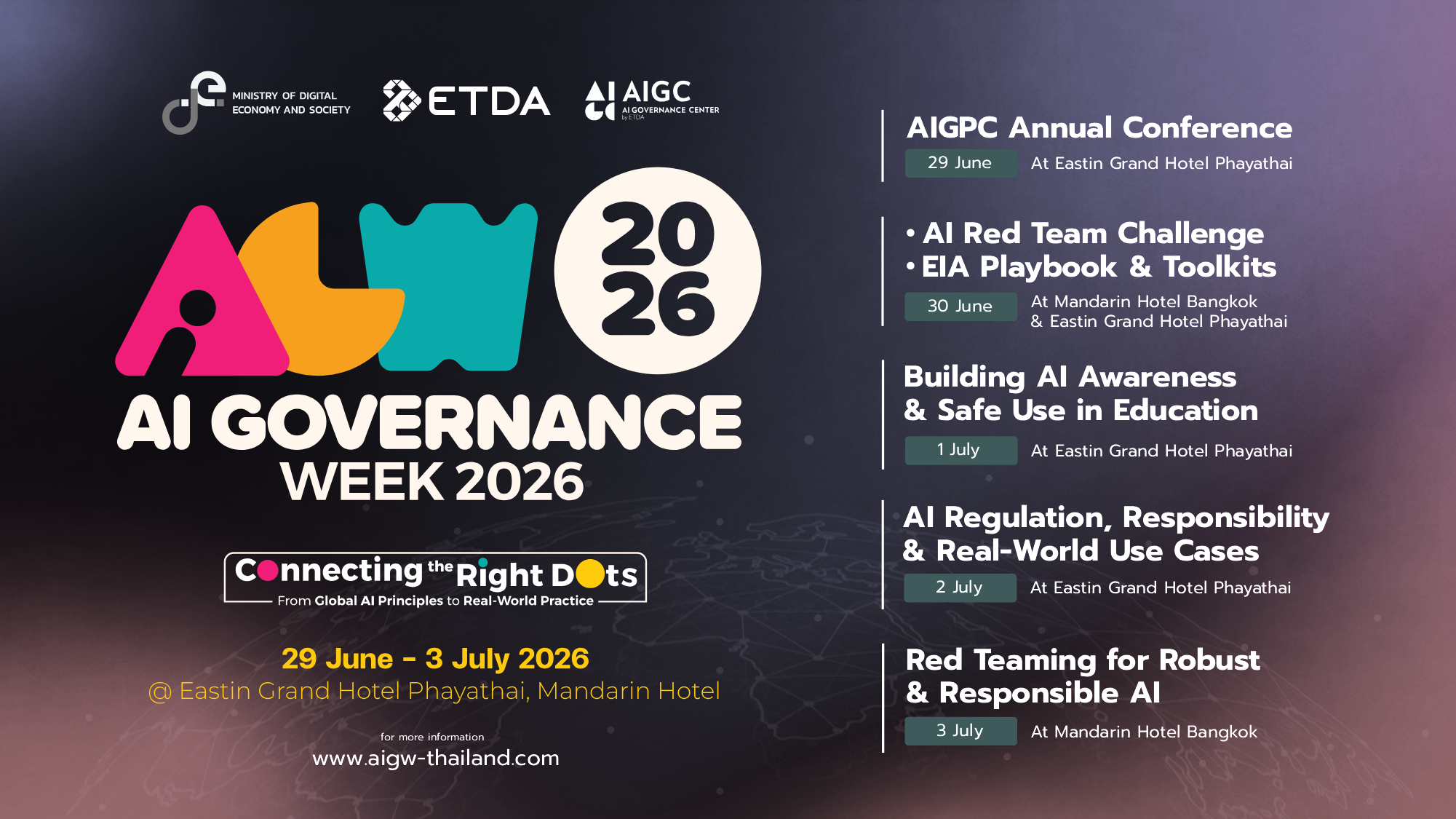 Thailand: AI Governance Week 2026 to Advance Responsible AI ...